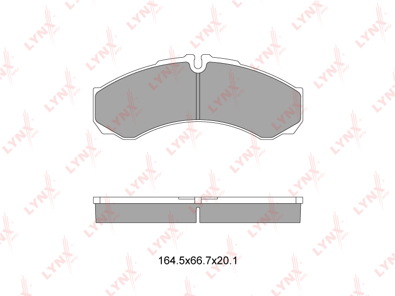 Дисковые тормозные колодки, задние