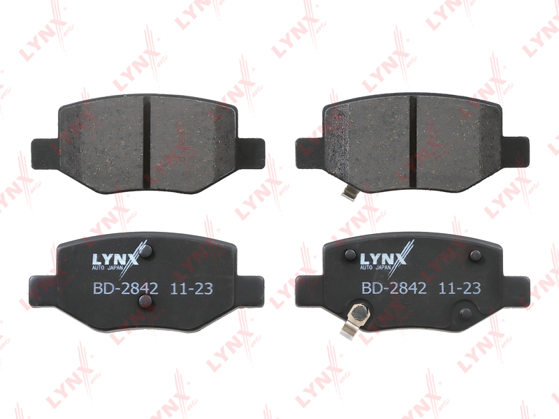 Дисковые тормозные колодки, задние