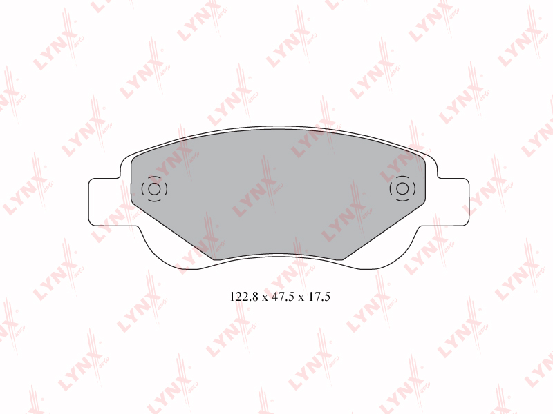 Дисковые тормозные колодки, передние