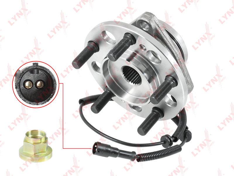 Ступица колеса передняя