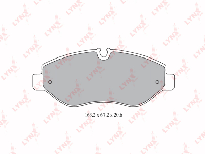 Дисковые тормозные колодки, передние